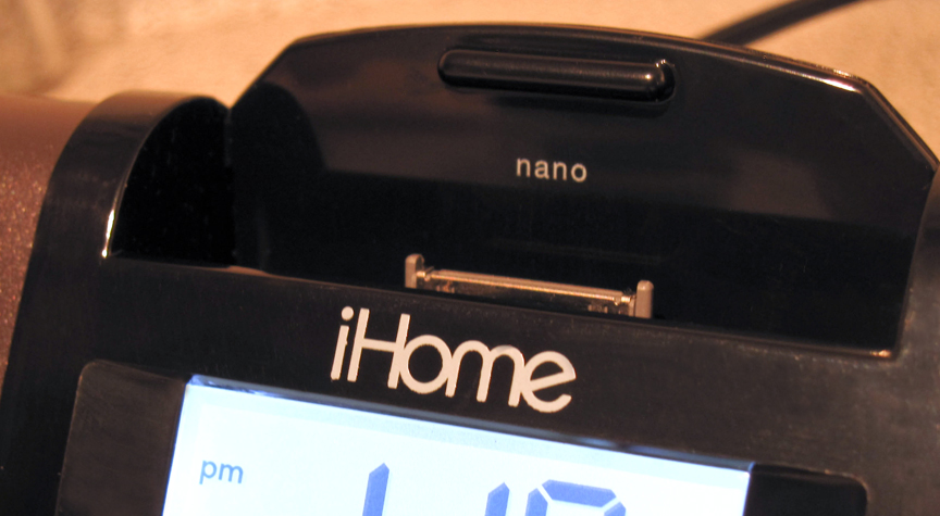 The Very Portable iHome iPod Dock - Vancouverscape