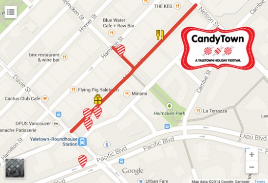 Third Annual CandyTown Returns to Yaletown on November 22 - Vancouverscape